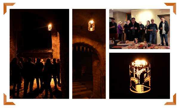 Retour sur l'inauguration du nouvel éclairage de la cité médiévale ...